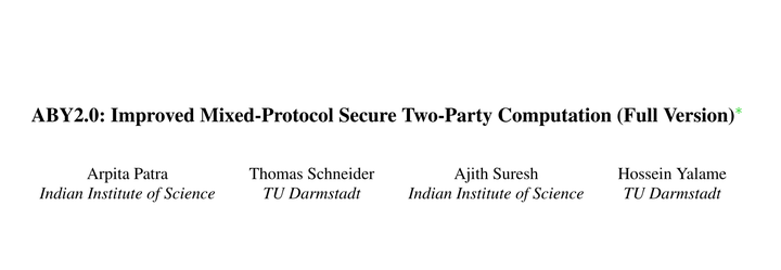 ABY2.0-改进的混合协议安全两方计算 - 知乎