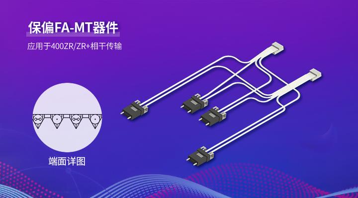 用于400ZR/ZR+相干传输的PM（保偏）FA-MT组件 - 知乎