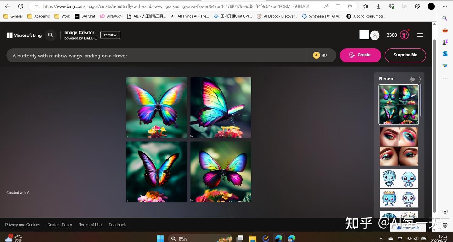AI绘图工具之Bing Image Creator - 知乎