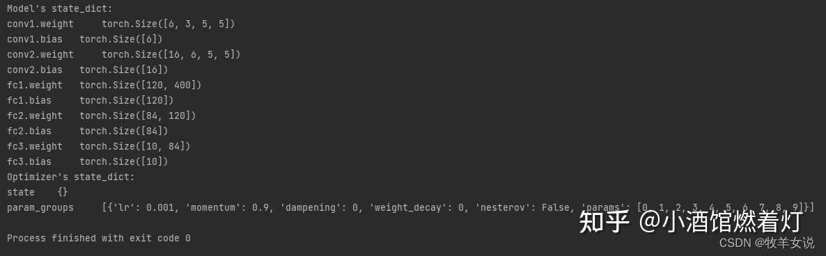第八章 解读state_dict，load_state_dict，load，save与state_dict，parameters，named_parameter(工具) - 知乎