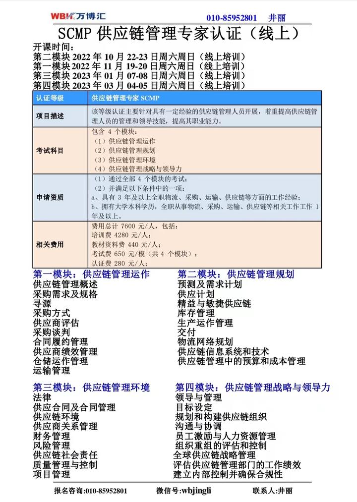 SCMP供应链管理专家认证 - 知乎