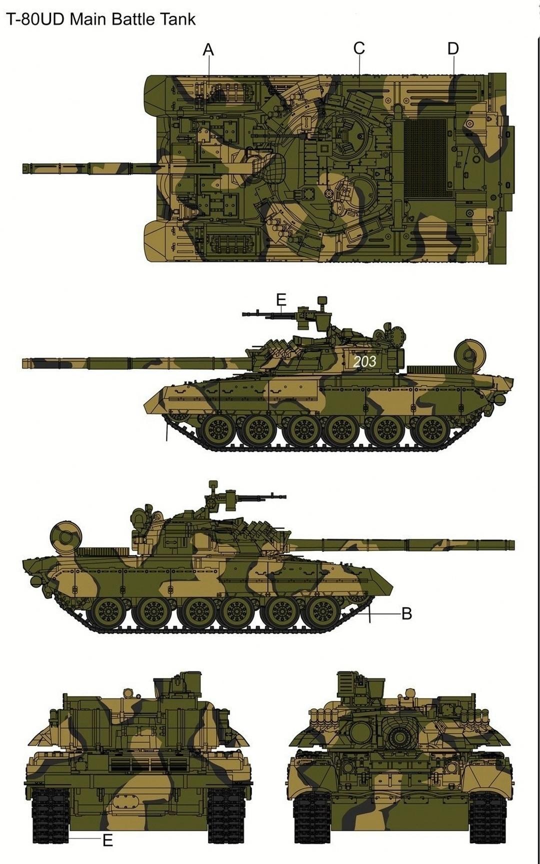 能否详细讲解一下T80系列坦克? - 知乎
