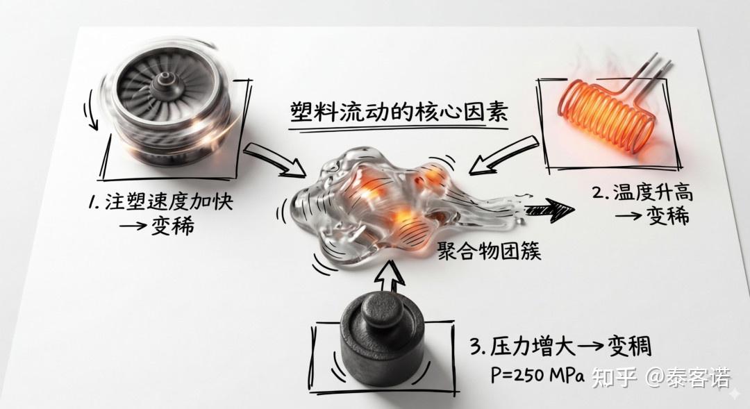 技术分享|了解塑料的“流动密码”：Cross-WLF粘度模型 - 知乎