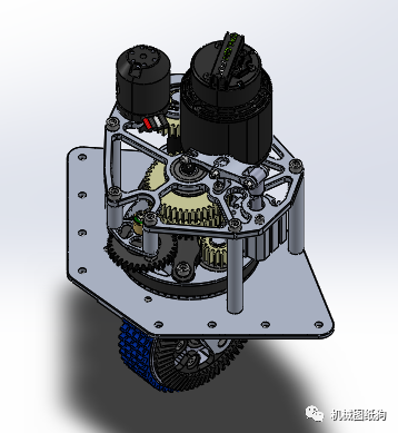 【工程机械】frc 5987 2020机器人转向轮3D图纸 Solidworks2020 附STEP - 知乎