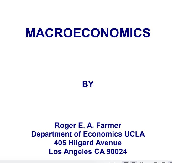 Macroeconomics reading plan - 知乎