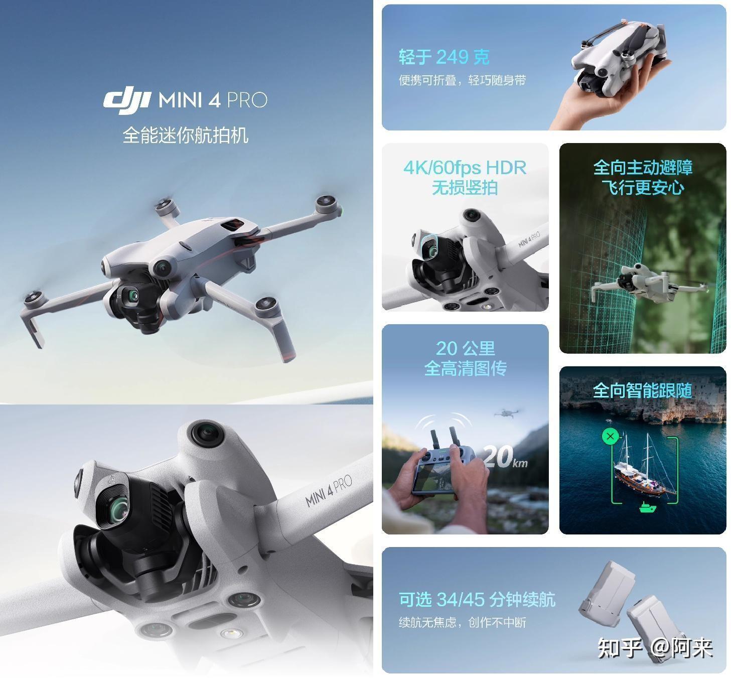 纯新手，大疆mini3pro和mini4pro选哪个？ - 知乎
