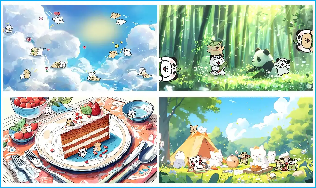 线条小狗壁纸 1080p 2K 4K 电脑壁纸|手机壁纸|平板壁纸 合集打包 高清图片无损无水印 - 知乎