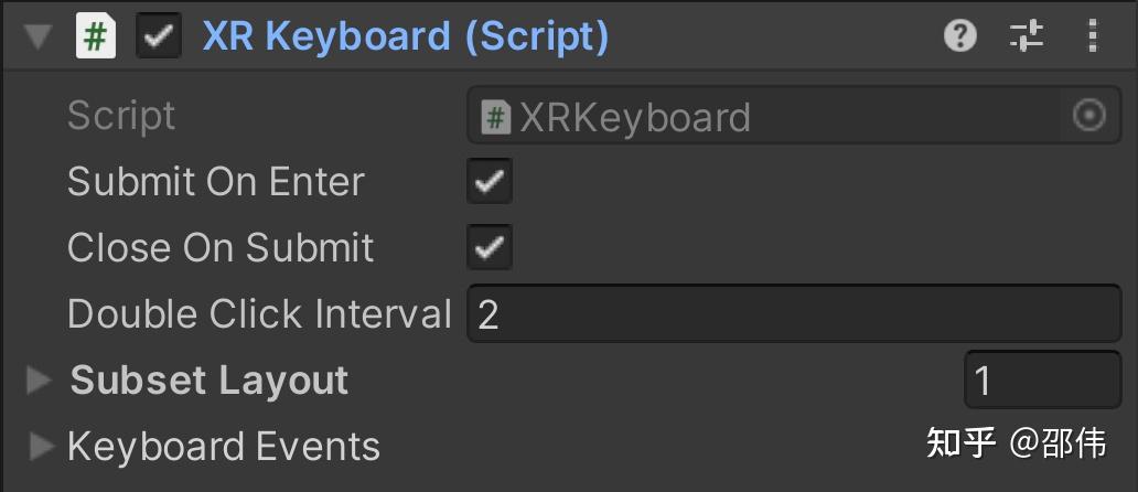 Interaction Toolkit 空间键盘（Spatial Keyboard）功能的实现 - 知乎