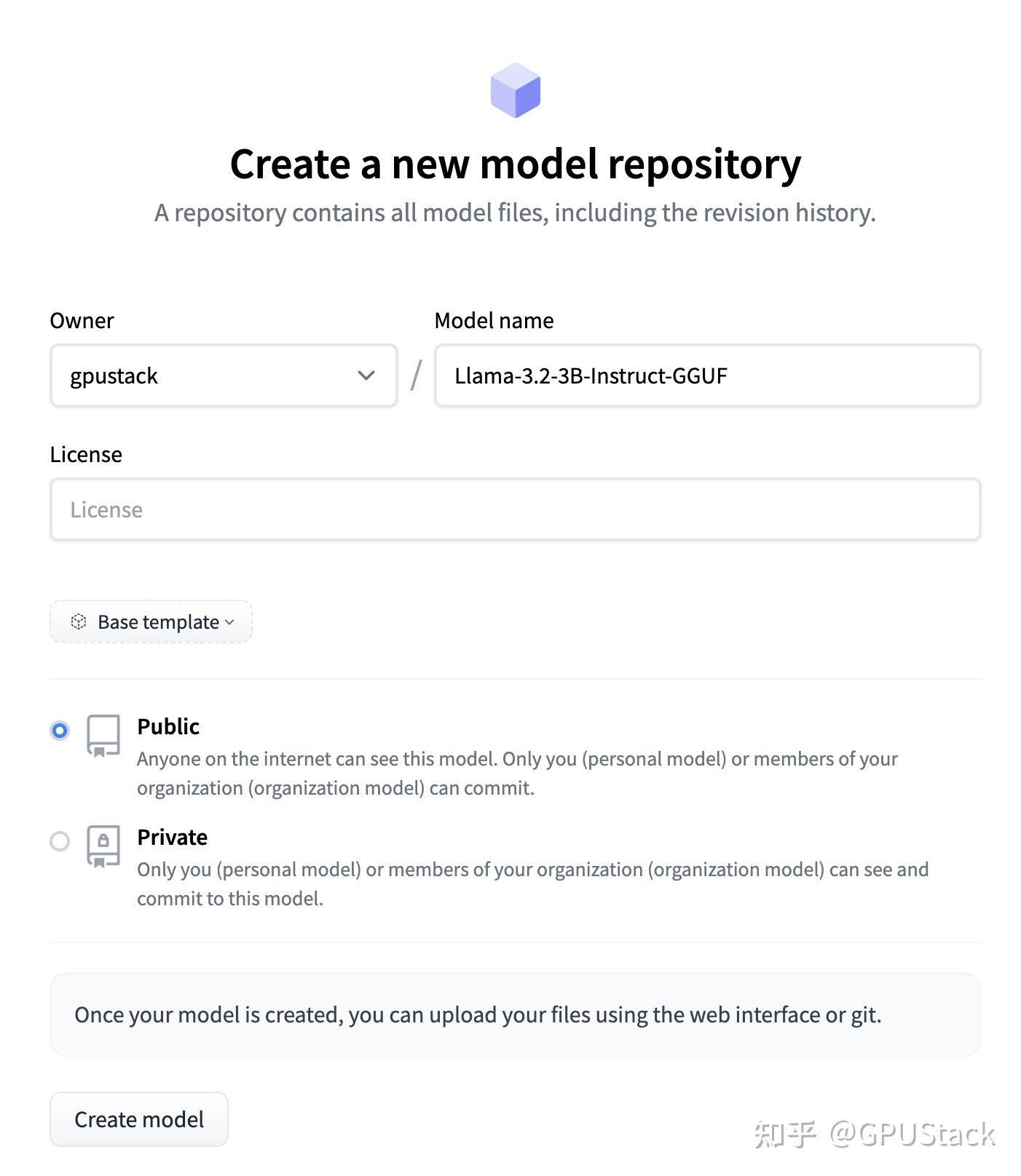 制作并量化GGUF模型上传到HuggingFace和ModelScope - 知乎