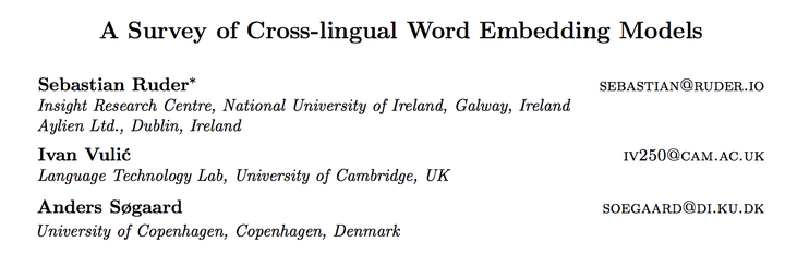 Cross-lingual word embedding - 知乎