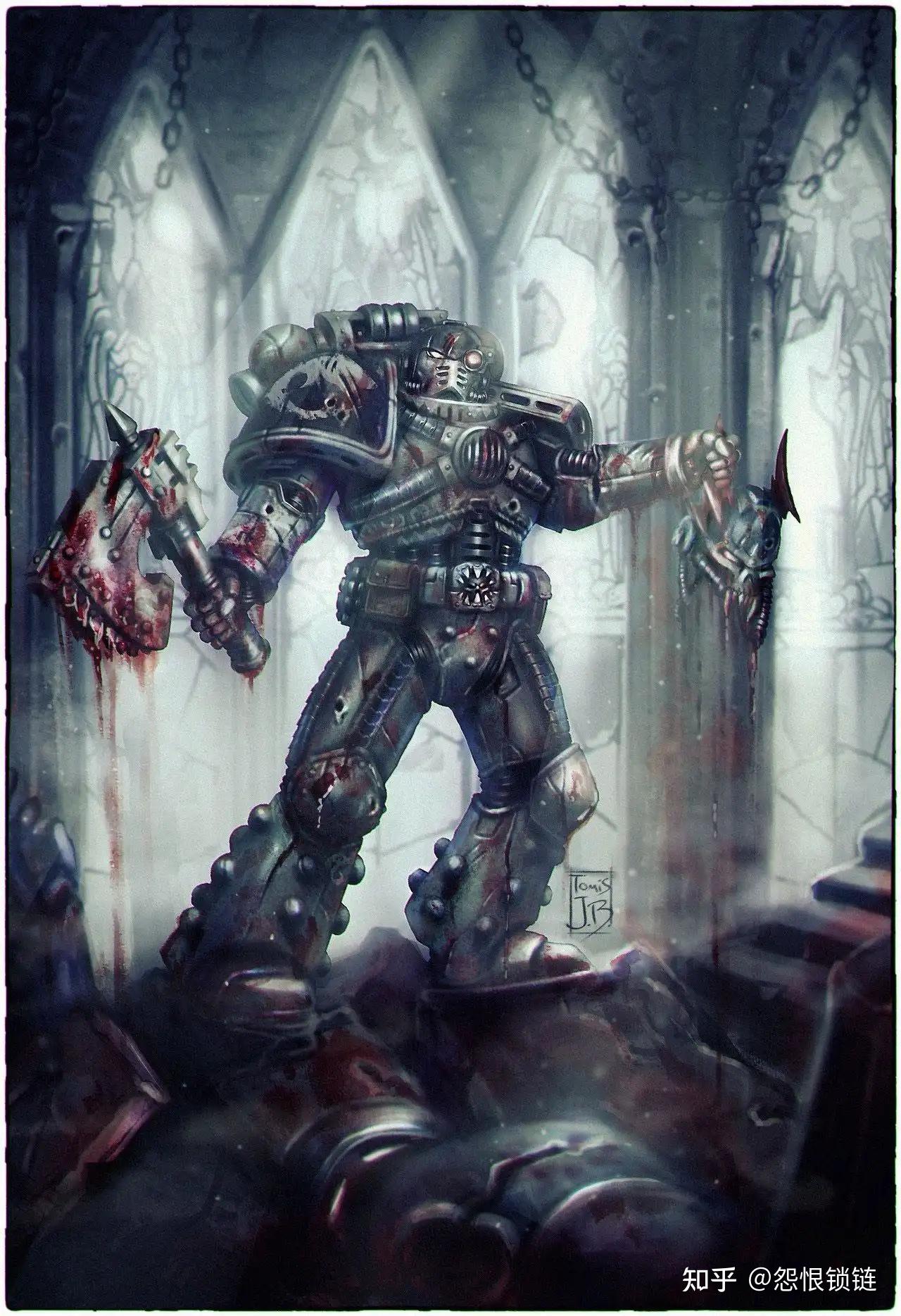 战锤40K中有哪些有意思的小众战团？ - 知乎