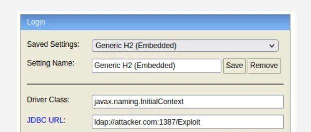 JNDI 反击 - H2 数据库控制台中未经身份验证的 RCE - 知乎