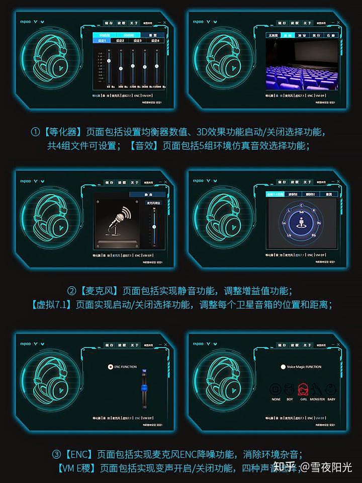 雷柏VH160和雷柏VH520有什么区别？百元游戏头戴式耳机选哪个好？ - 知乎