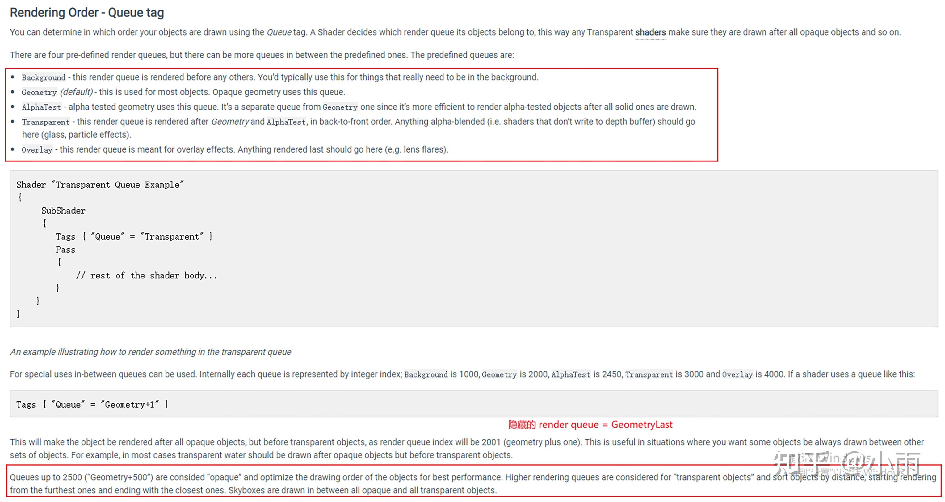 Unity 渲染顺序（Rendering Order） - 知乎