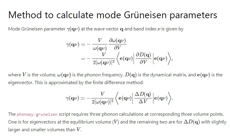 phonopy计算模式格林艾森常数 - 知乎