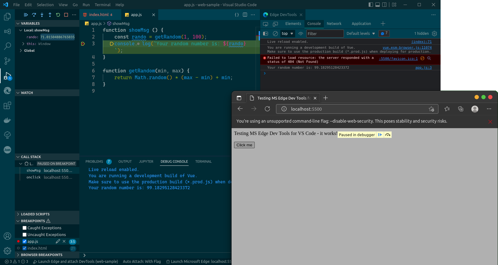 用于 VS Code 的 Edge 开发工具扩展太棒了，因此我放弃了 Chrome - 知乎