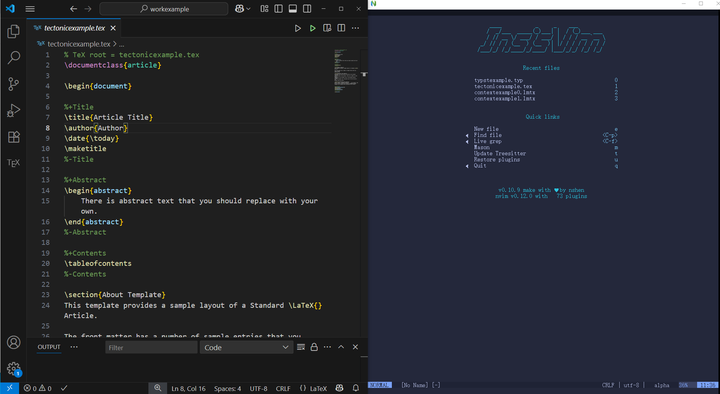 绿色便携 开箱即用：VSCode+NeoVim+Tectonic+ConTeXt+Typst - 知乎