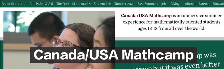 加拿大/美国数学夏令营 Canada/USA Mathcamp - 知乎