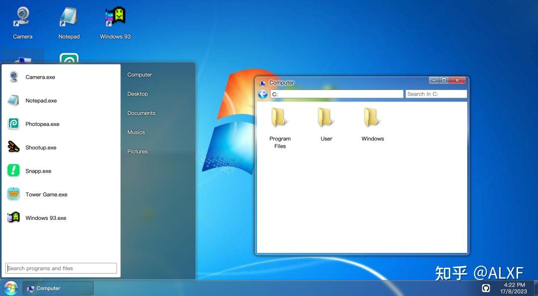 推荐五个前端开源项目带你在Web上体验Windows - 知乎