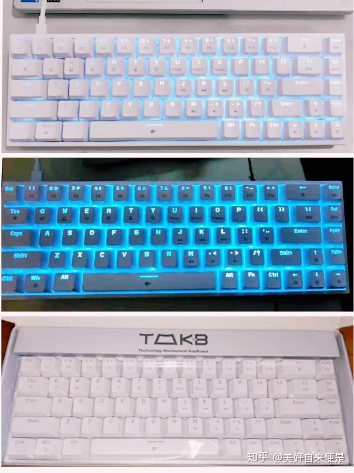 有没有小巧且手感不错的机械键盘？KEMOVE T68 SE便携式机械有线小型键盘，我们手边的小清新！ - 知乎