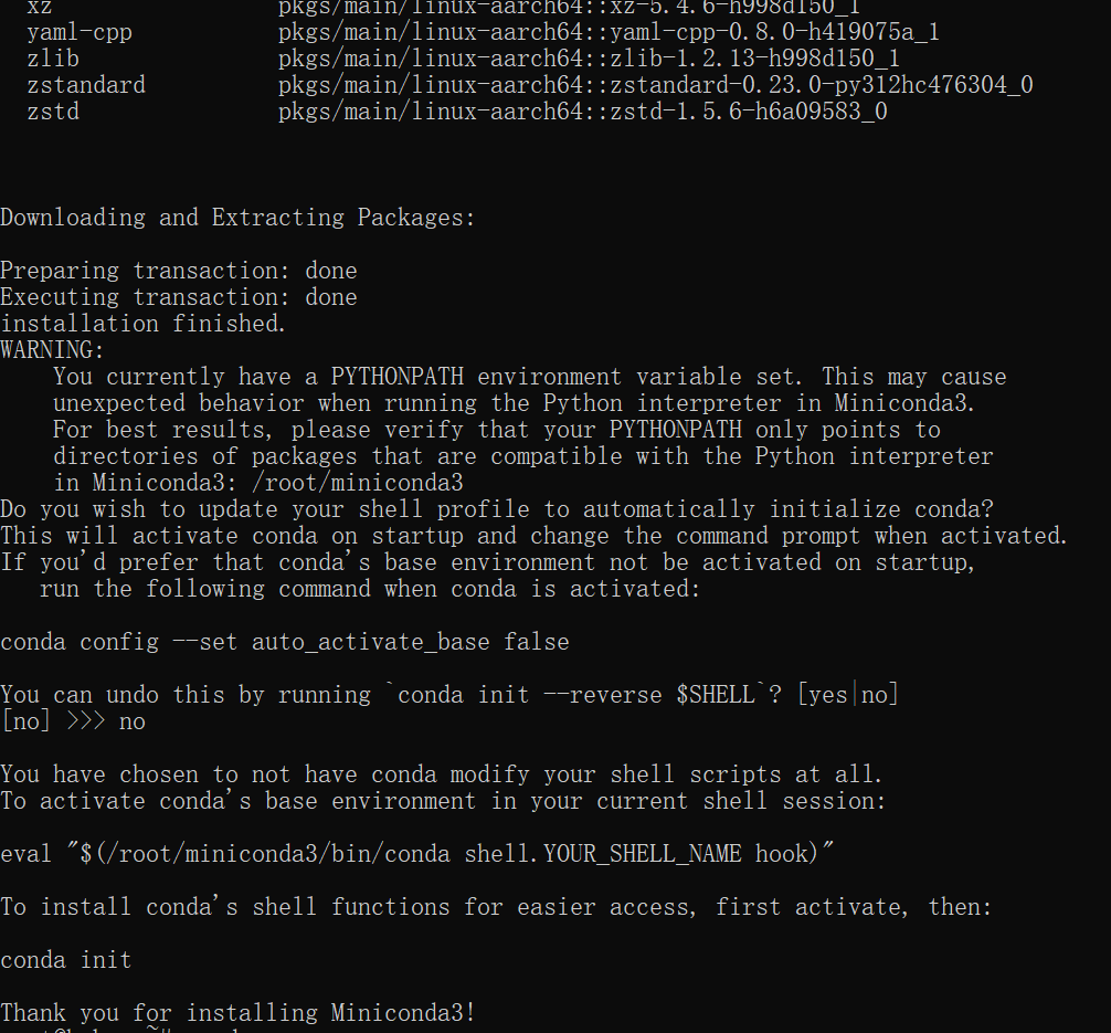 ARM架构（aarch64）下安装Miniconda - 知乎