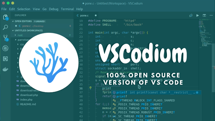 VSCodium：100% 开源的 VS Code - 知乎
