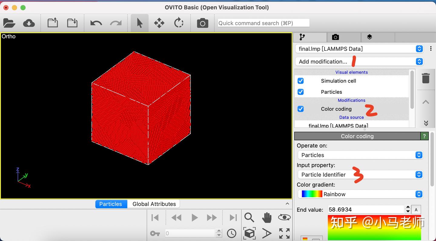 lammps教程：Ovito中多晶不同颜色显示技巧 - 知乎