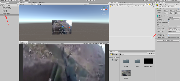 Unity的UGUI-RowImage搭配VideoPlayer实现Unity中视频播放（附VideoPlayer播放视频没有声音解决方法） - 知乎
