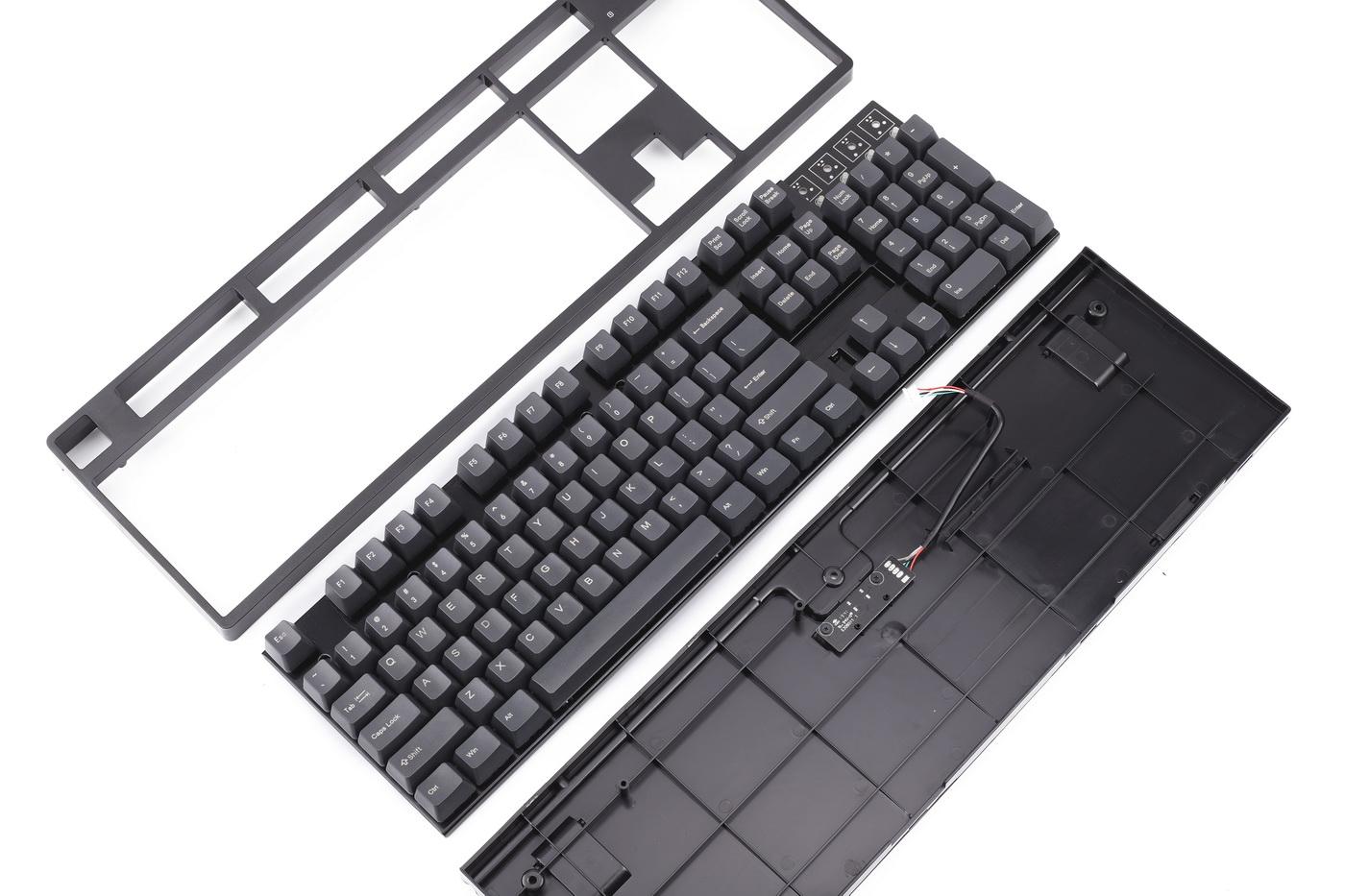 《图解装备27》300元PBT樱桃轴用料靠谱么，GANSS GS104C拆解 - 知乎