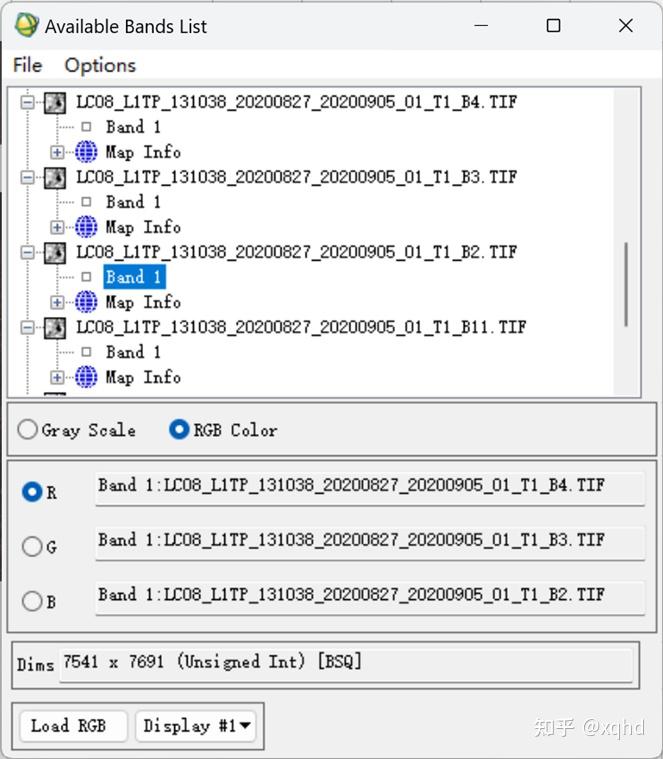 遥感影像的合成与显示增强处理 - 知乎