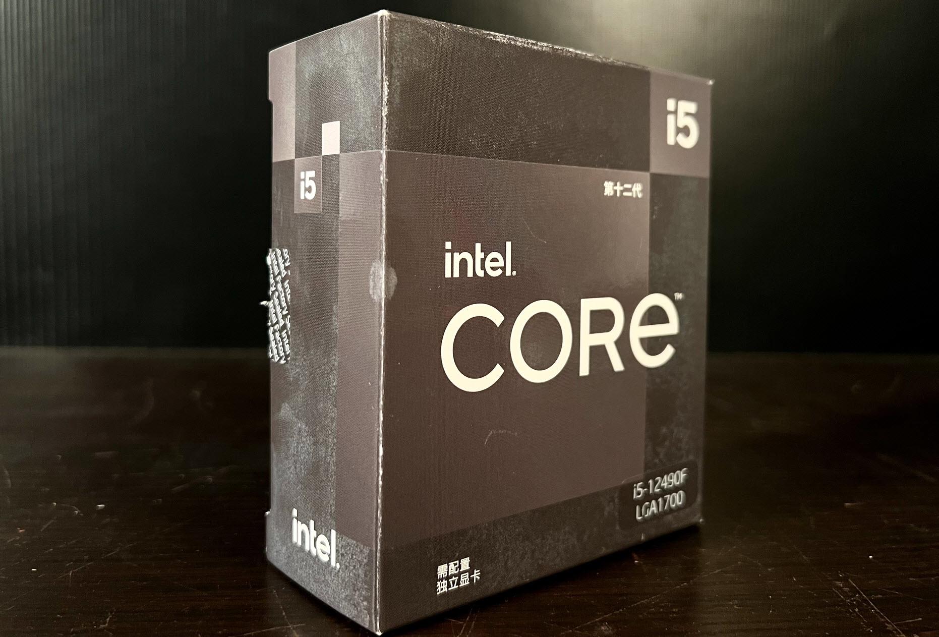 很黑很邪恶！机缘巧合intel i5-12490F到手实测 - 知乎