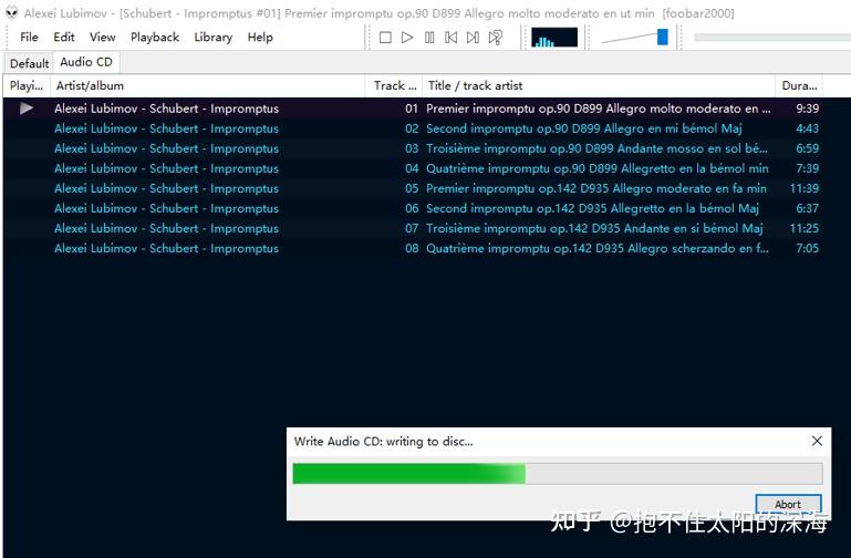 如何使用foobar2000的刻录CD插件audio cd writer？ - 知乎