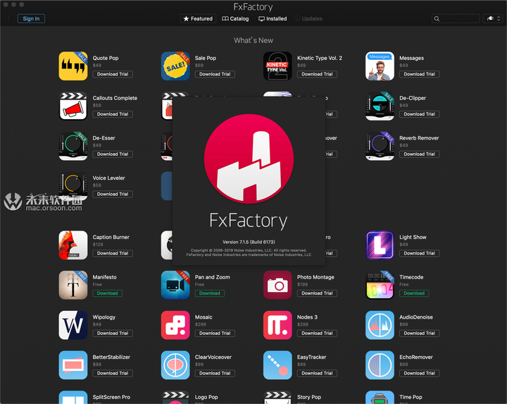FxFactory 7 Pro for Mac(视觉特效处理包) - 知乎