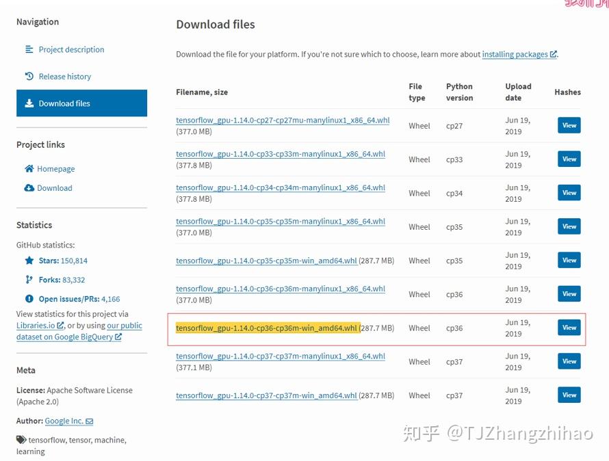 Win10+cuda10.0+cudnn7.4+tensorflow-gpu1.14.0 安装笔记 - 知乎