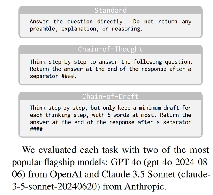 论文阅读3《Chain of Draft: Thinking Faster by Writing Less》 - 知乎