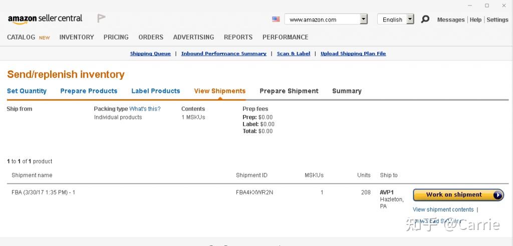 如何查找亚马逊的Shipment ID 和Reference ID？ - 知乎