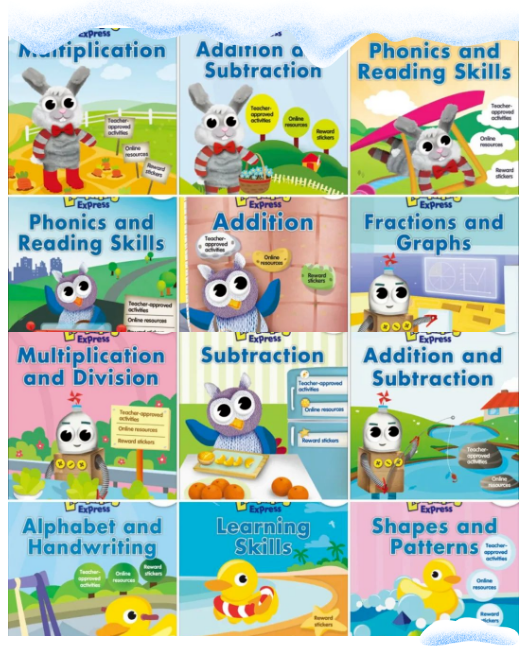 学乐原版儿童英语练习册 Scholastic Learning Express 高清PDF - 知乎