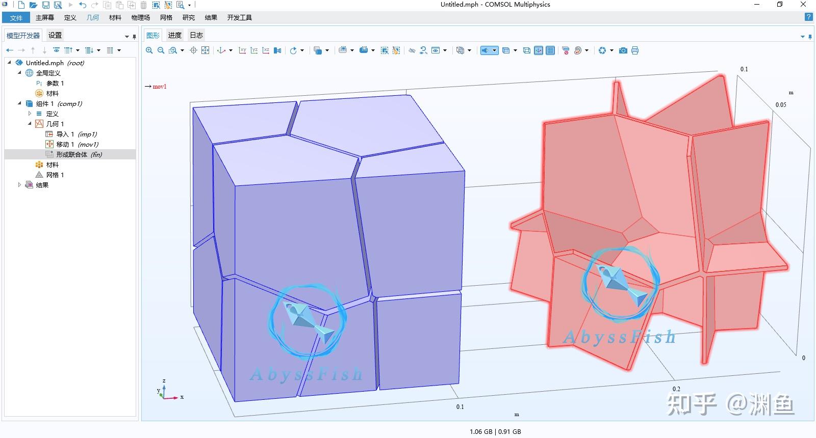 什么样的软件能简单的画出来三维的voronoi图？ - 知乎