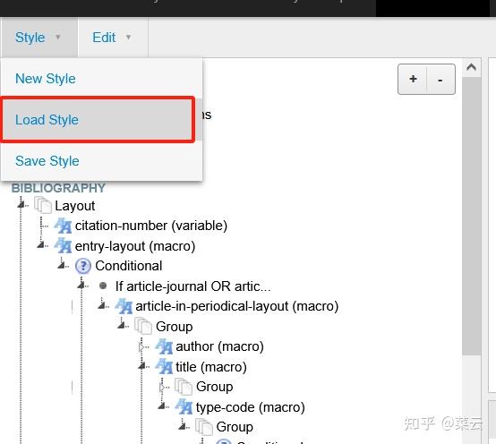 CSL（引用样式）编辑器的使用 - 知乎