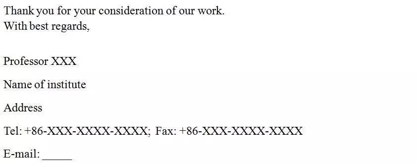 论文投稿系列之Cover Letter写法（一） - 知乎