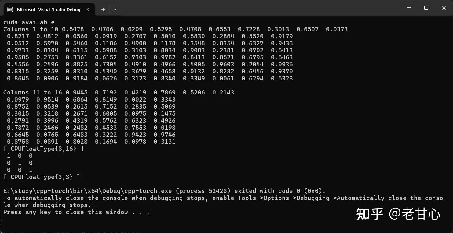 Windows Visual Studio 2022 配置 libtorch(CUDA) C++ & Ubuntu 22.04配置libtorch(CUDA) C++ - 知乎