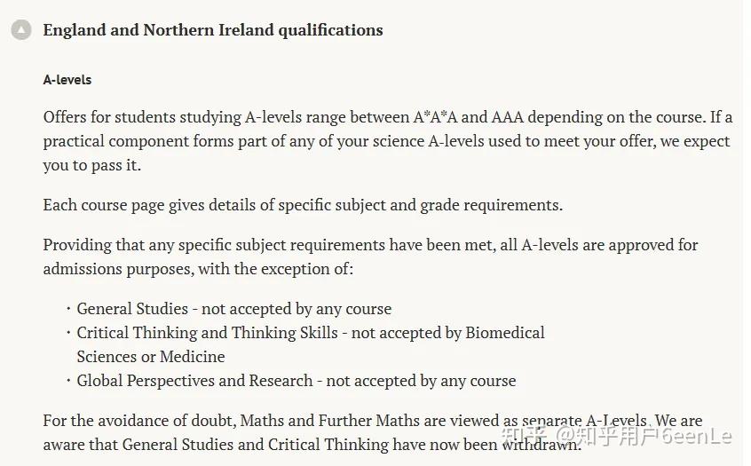 避雷！这10门G5院校不认可的A Level课程千万不要选！ - 知乎