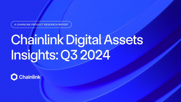 Chainlink 2024 Q3 数字资产洞察 - 知乎