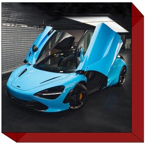 入夜后的这台蓝色迈凯伦720S，一定是街上最靓的仔！ - 知乎