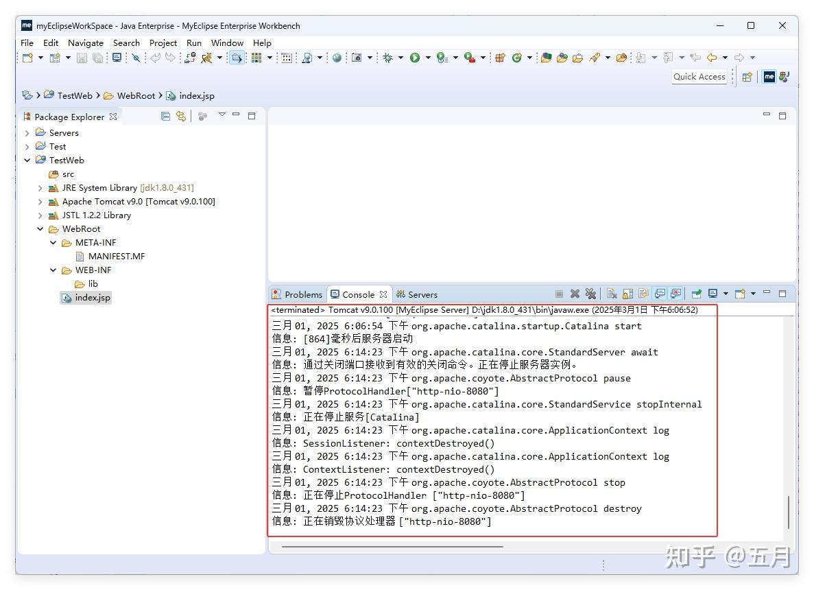Java Web开发, myeclipse配置本地的tomcat、部署项目、启动项目、超详细小白保姆级教程 - 知乎