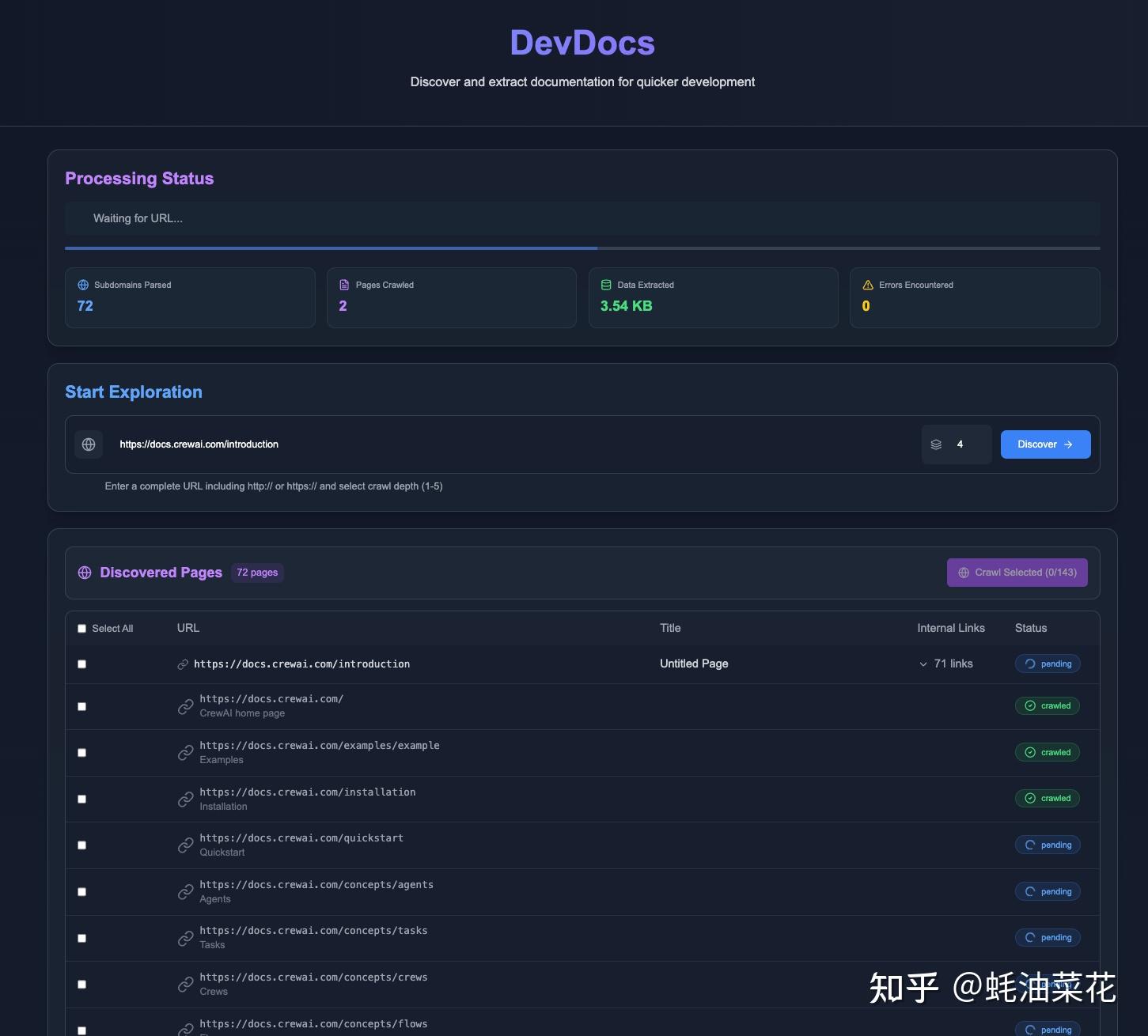 1天消化完Spring全家桶文档！DevDocs：一键深度解析开发文档，自动发现子URL并建立图谱 - 知乎