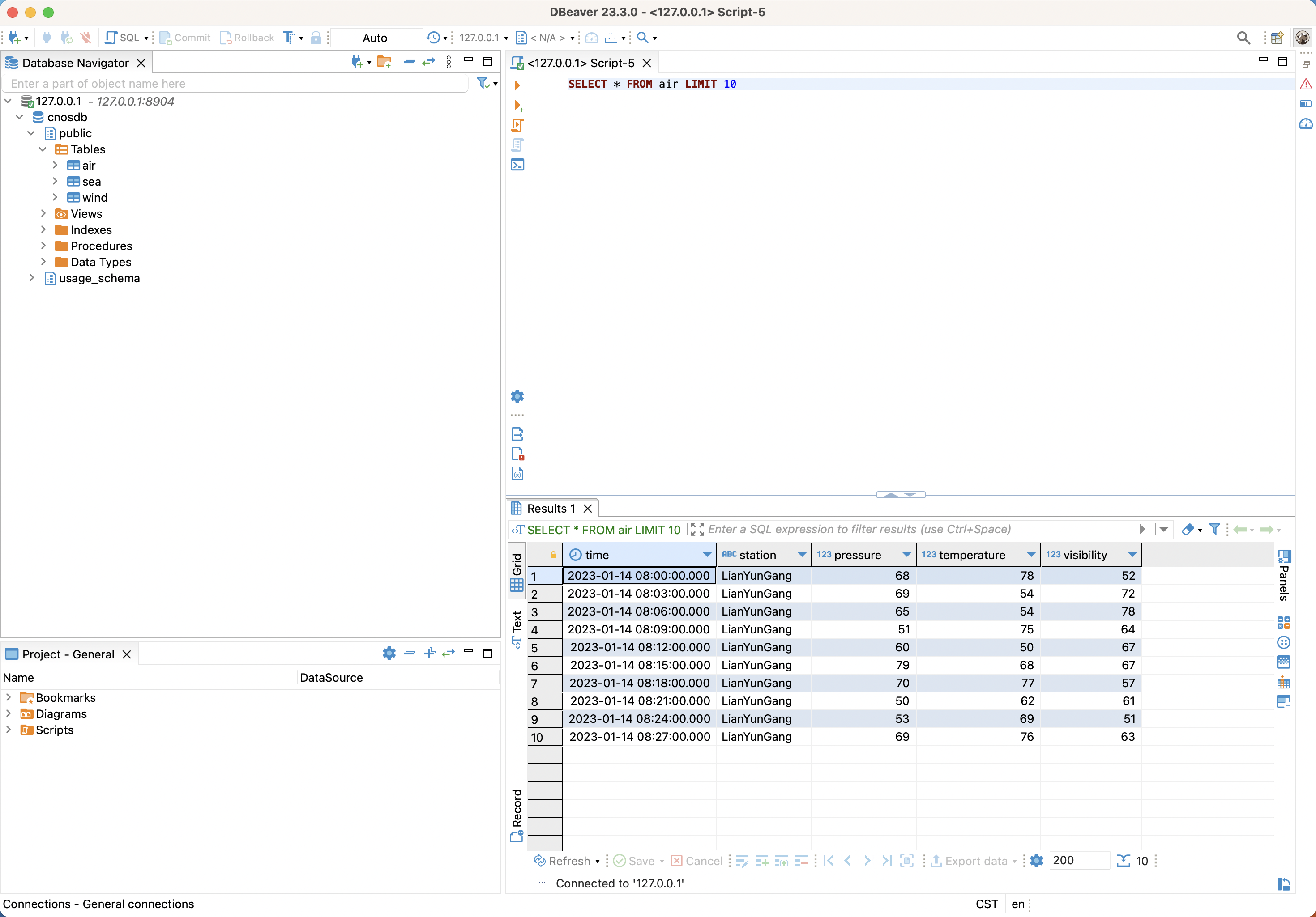 通过 DBeaver 连接 CnosDB - 知乎