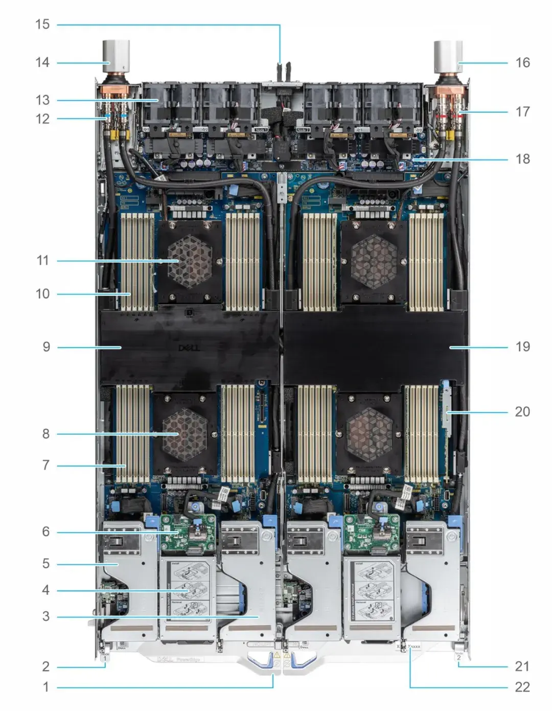 1U 2000W高密度CPU服务器：风液混合散热 & Open Rack 50V供电 - 知乎