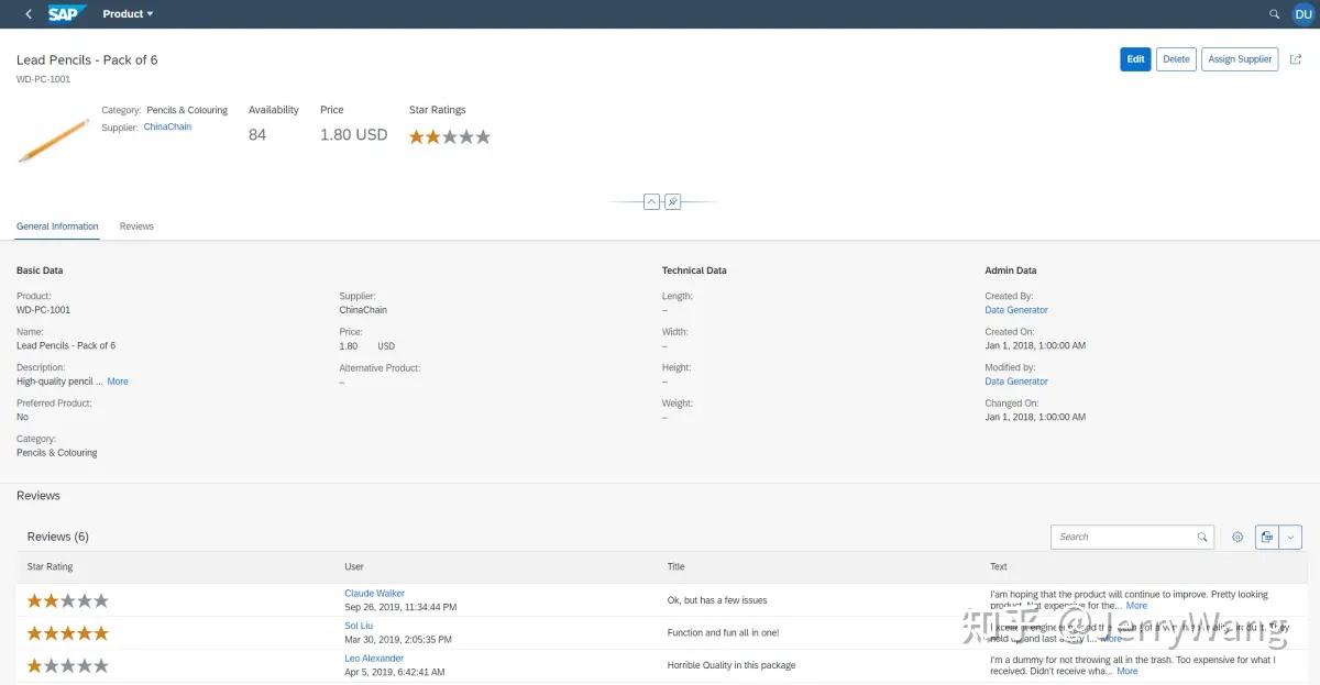 什么是 Fiori Elements 应用里的 Object Page - 知乎