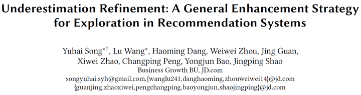 Underestimation Refinement: A General Enhancement Strategy for ...